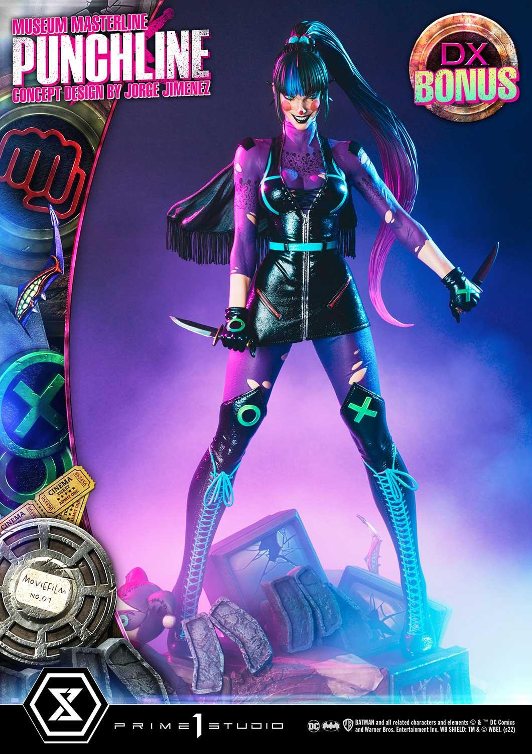 DC Comics: Punchline Concept Design Deluxe Bonus Version 1:3 Scale ...