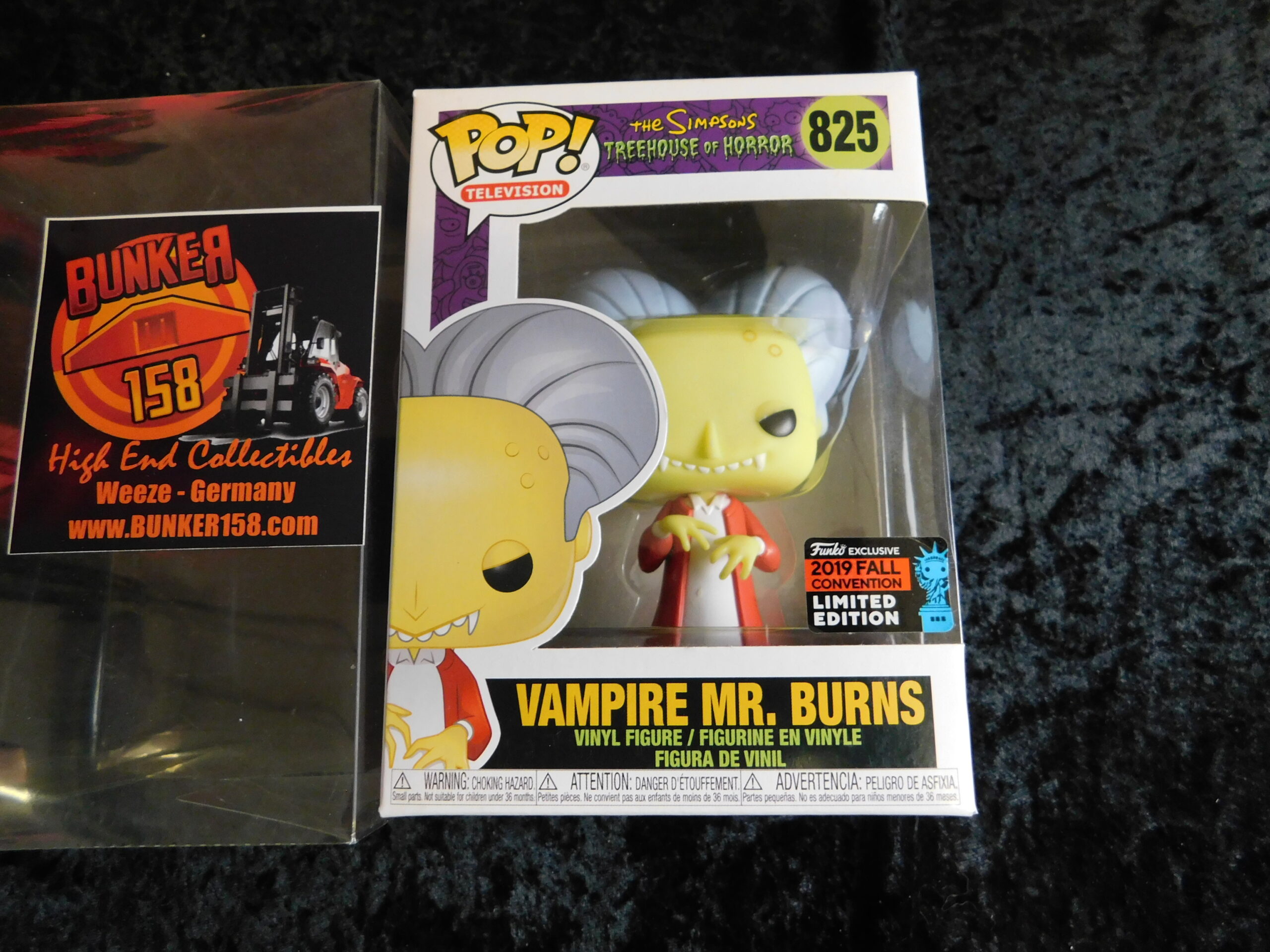 Funko Pop! Television: The Simpsons Treehouse Of Horror Vampire Mr ...