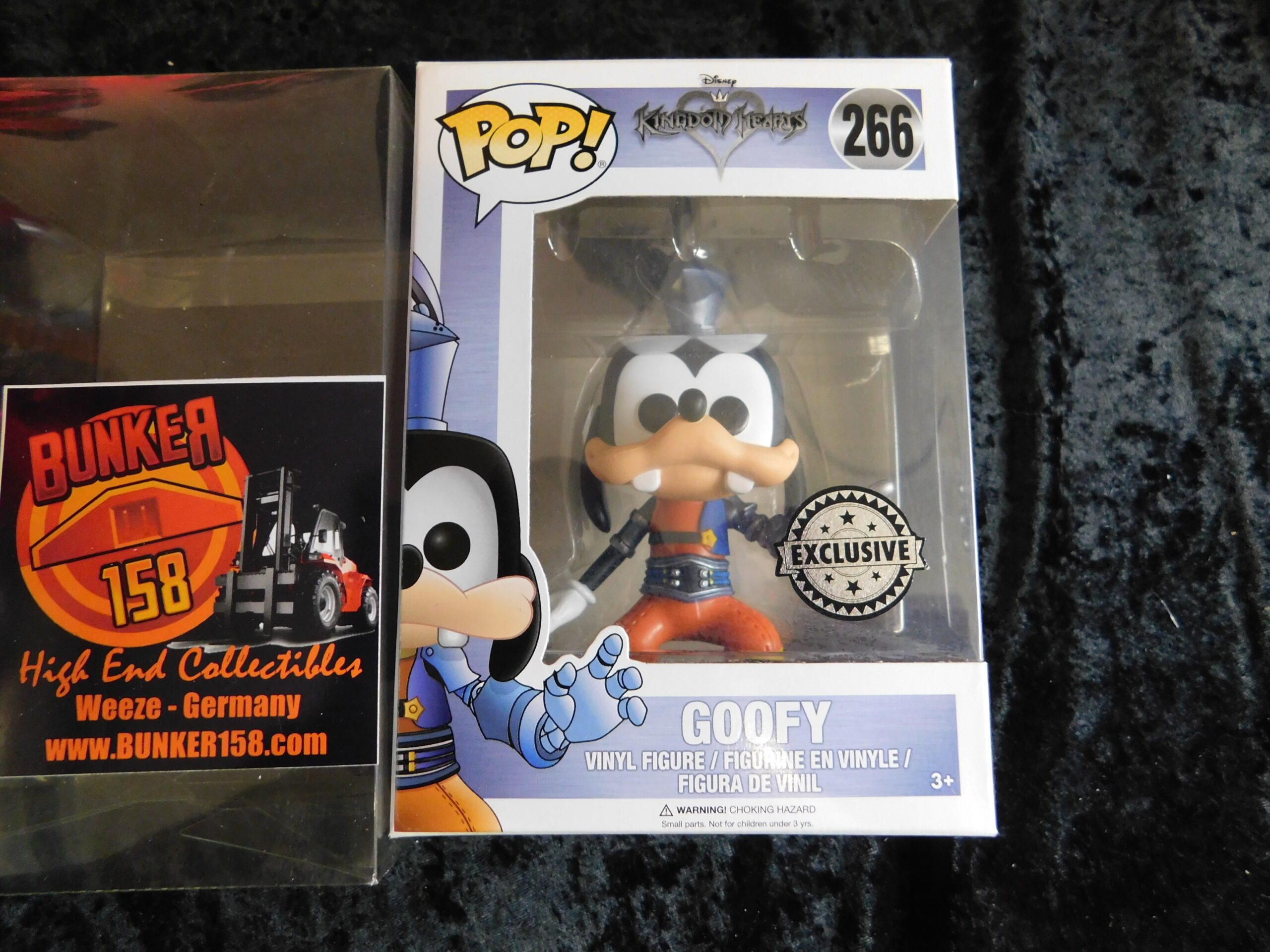 Pop! Disney: Kingdom Hearts - Goofy 266 exclusive Funko Pop - bunker158.com