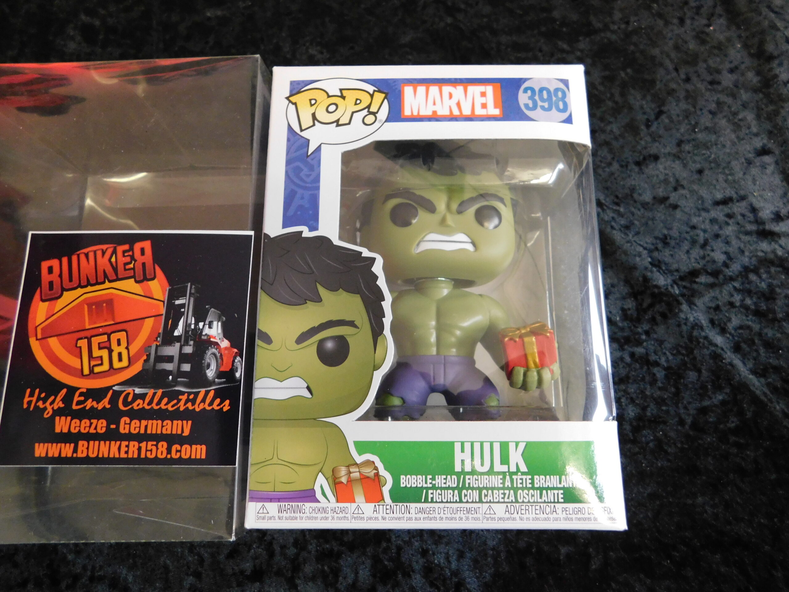 MARVEL - POP No 398 - Holiday Hulk 398 Funko Pop - bunker158.com