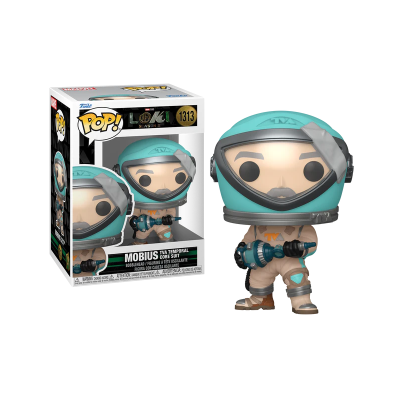Funko Pop - Loki Season 2 - Mobius 1313 (TVA Temporal Core Suit ...