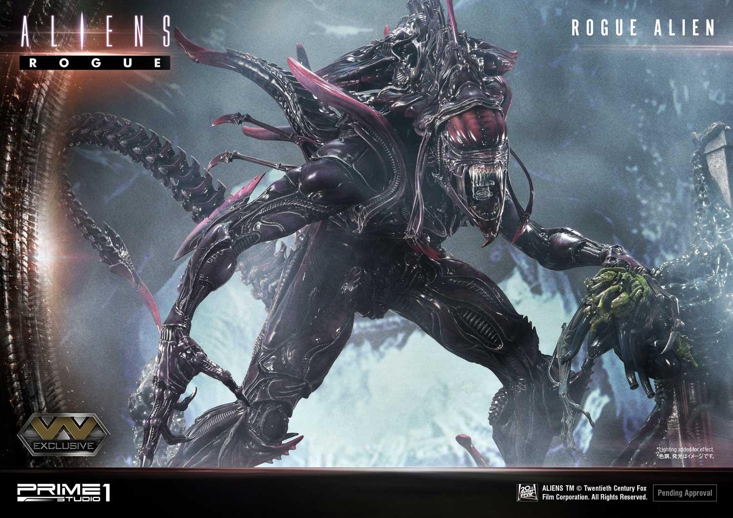 Aliens Premium Masterline Series Statue Rogue Alien Battle Diorama 66 ...