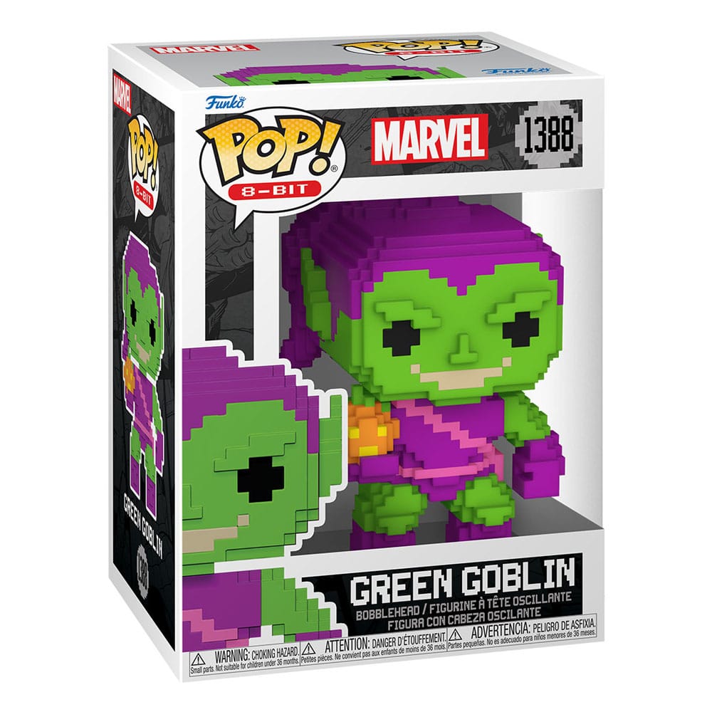 Marvel POP! 8-Bit Vinyl Figur Green Goblin 9 cm - bunker158.com
