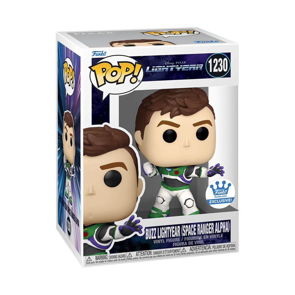 Funko Pop! Disney Vinyl Pixar 1230 Buzz Lightyear (Space Ranger Alpha ...