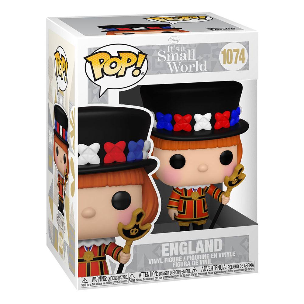Disney: Small World POP! Disney Vinyl Figur England 1074 - 9 cm Funko ...