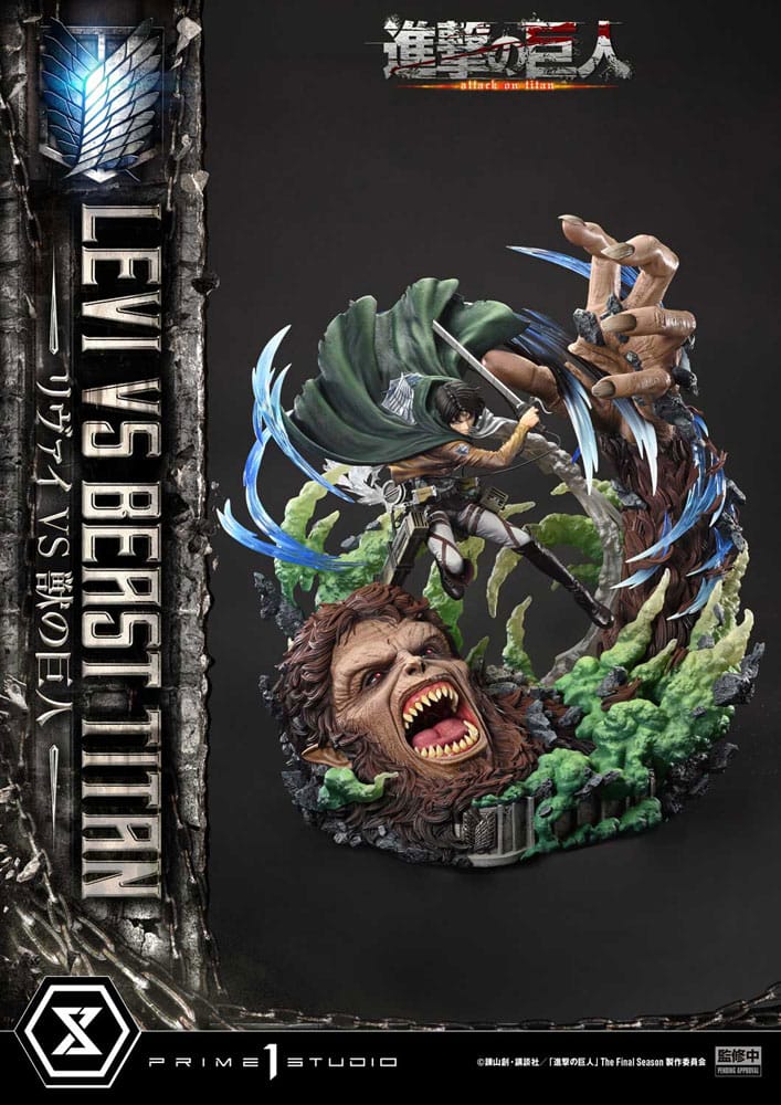 Attack on Titan Ultimate Premium Masterline Series Statue 1/4 Levi ...