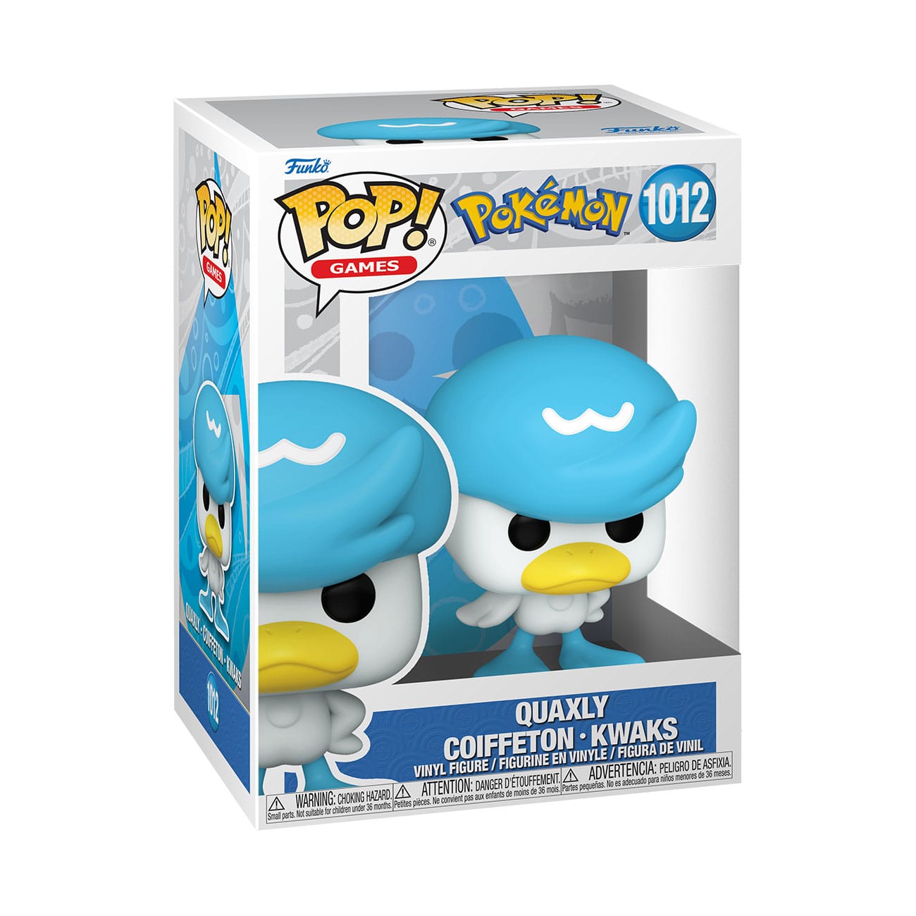 Pokemon POP! Games Vinyl Figur Quaxly(EMEA) 9 cm - bunker158.com