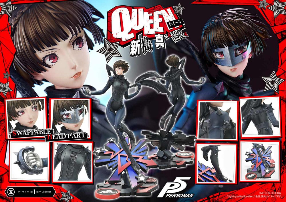 Persona 5 Premium Masterline Series Statue 1/4 Makoto Niijima "Queen ...