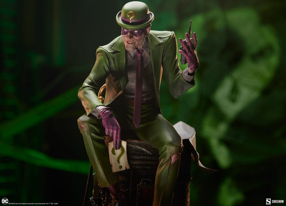 DC Comics Premium Format Figur Riddler 49 cm Sideshow Collectibles ...