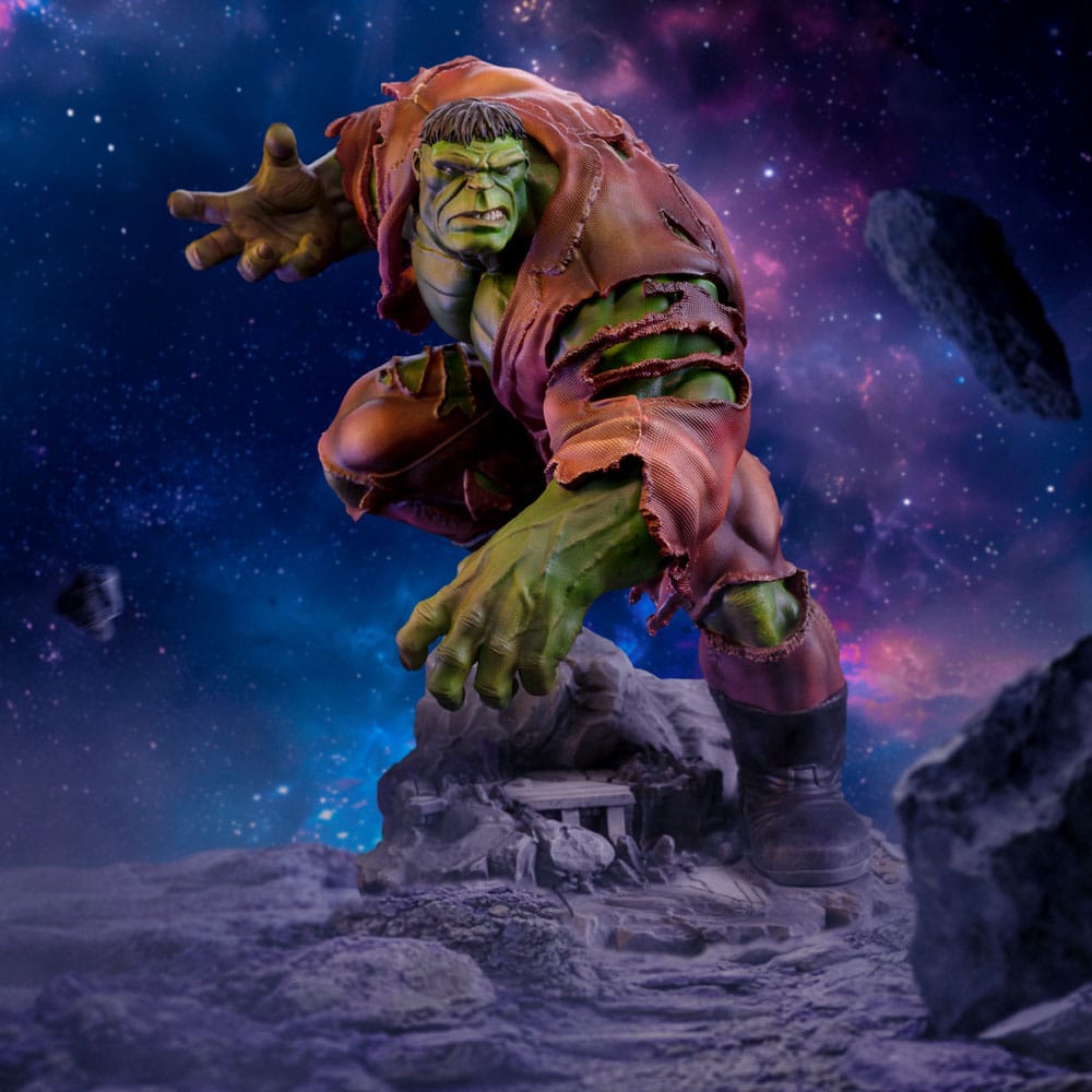Marvel BDS Art Scale Statue 1/10 Infinity Gauntlet Hulk Deluxe Diorama ...
