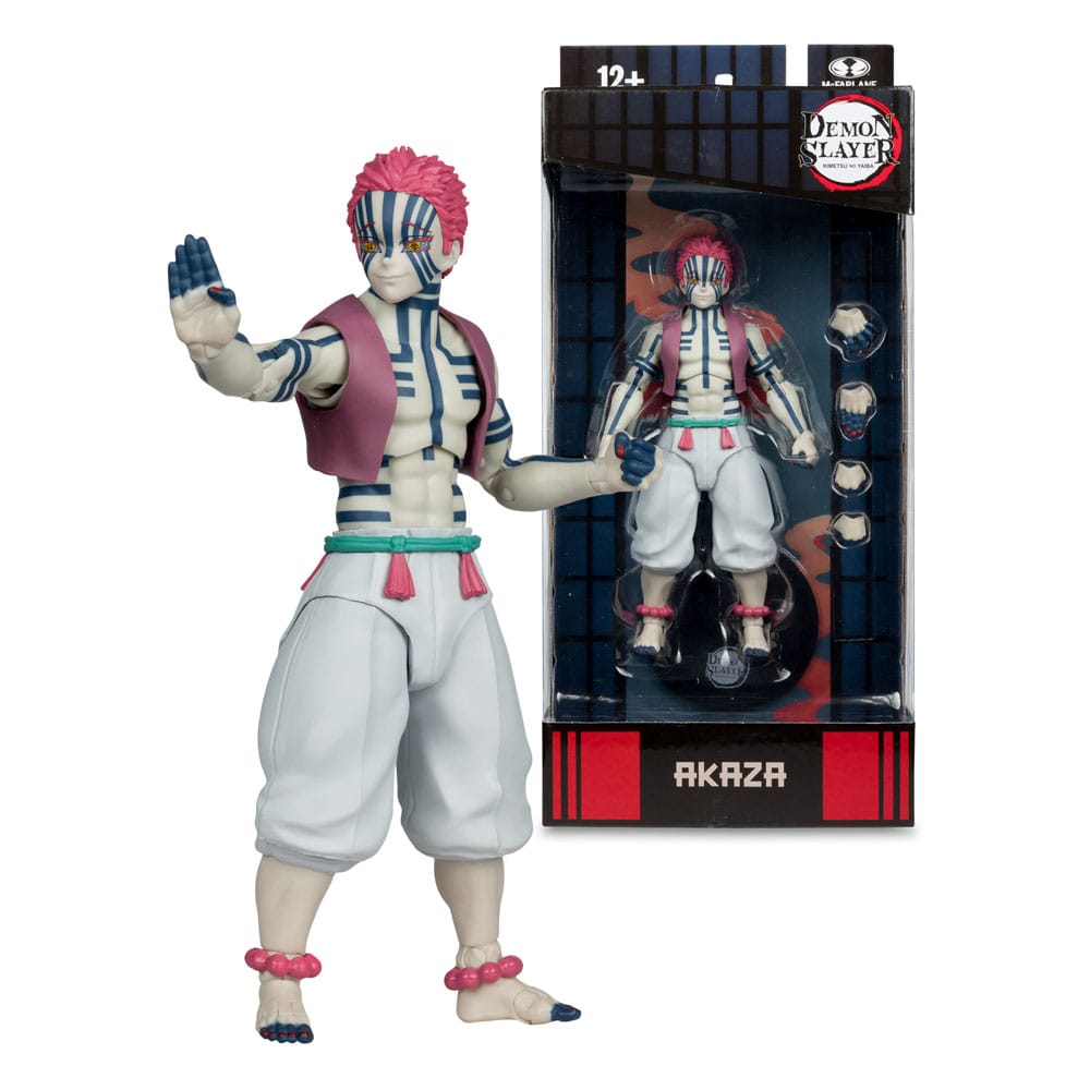 Demon Slayer Kimetsu no Yaiba Actionfigur Akaza 18 cm McFarlane ...