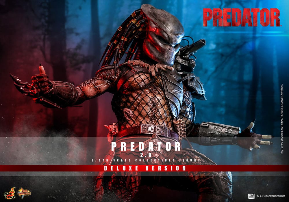 MMS817 Predator Movie Masterpiece Actionfigur 1/6 Predator (2.0) Deluxe ...