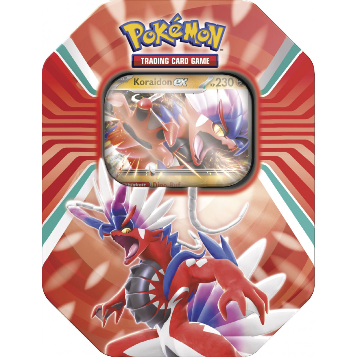 Pokemon TCG Tin 108 Koraidon *Deutsche Version* Booster - bunker158.com