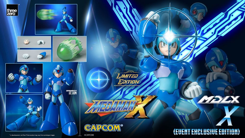 Mega Man MDLX Actionfigur Rockman X / Mega Man X 12 cm heo Exclusive ...
