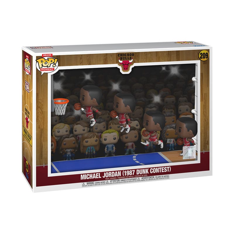 NBA POP Moments Deluxe Vinyl Figuren Bulls - MJ Michael Jordan ('87 ...
