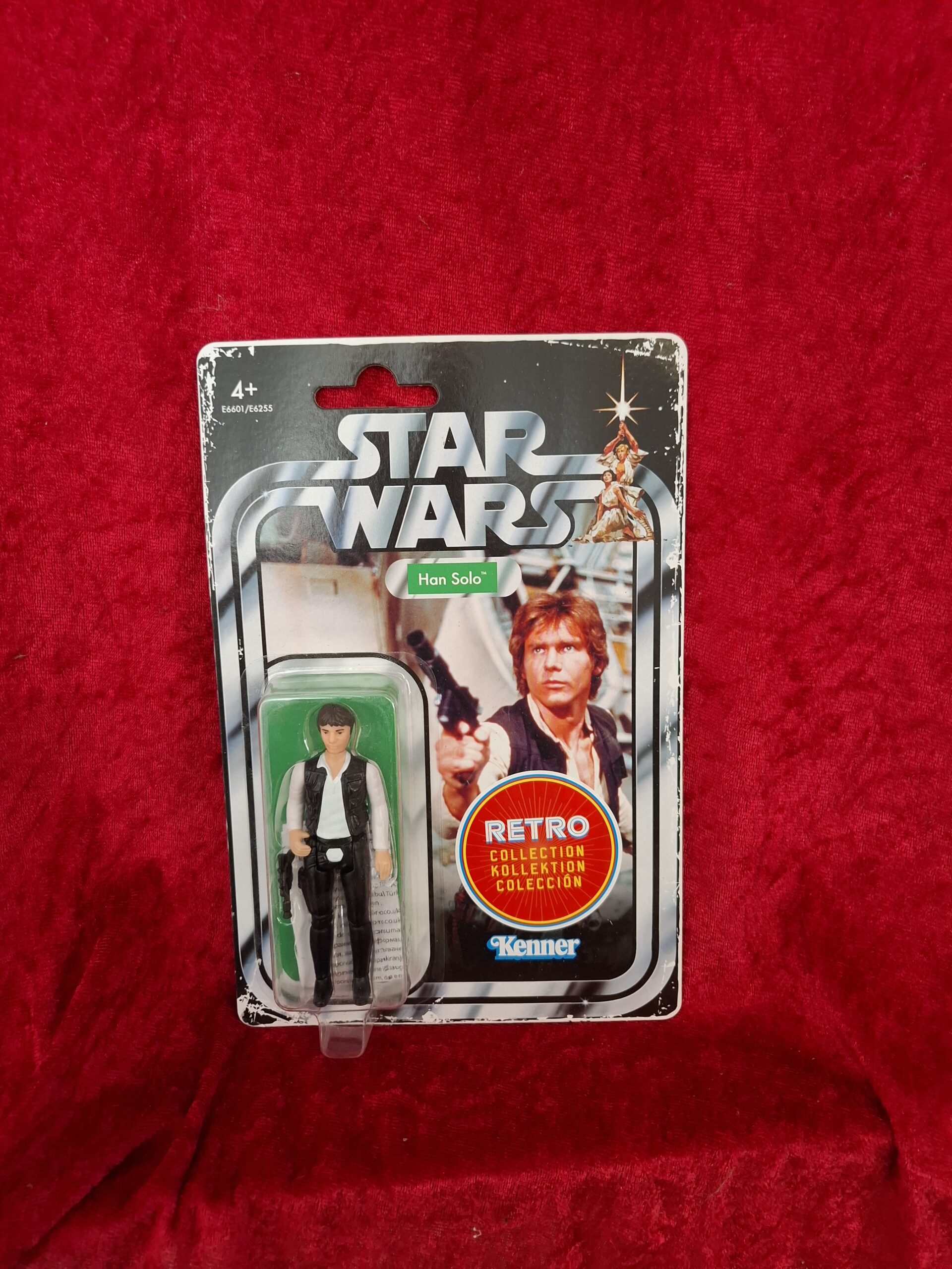 Star Wars 2019 Retro Collection 1977 Vintage Han Solo Hasbro Kenner ...