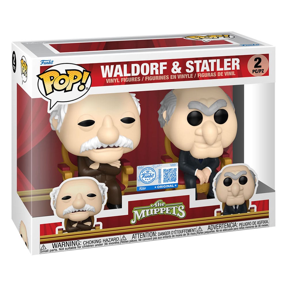 The Muppets POP! Television Vinyl Figuren 2er-Pack Waldorf & Statler 9 ...