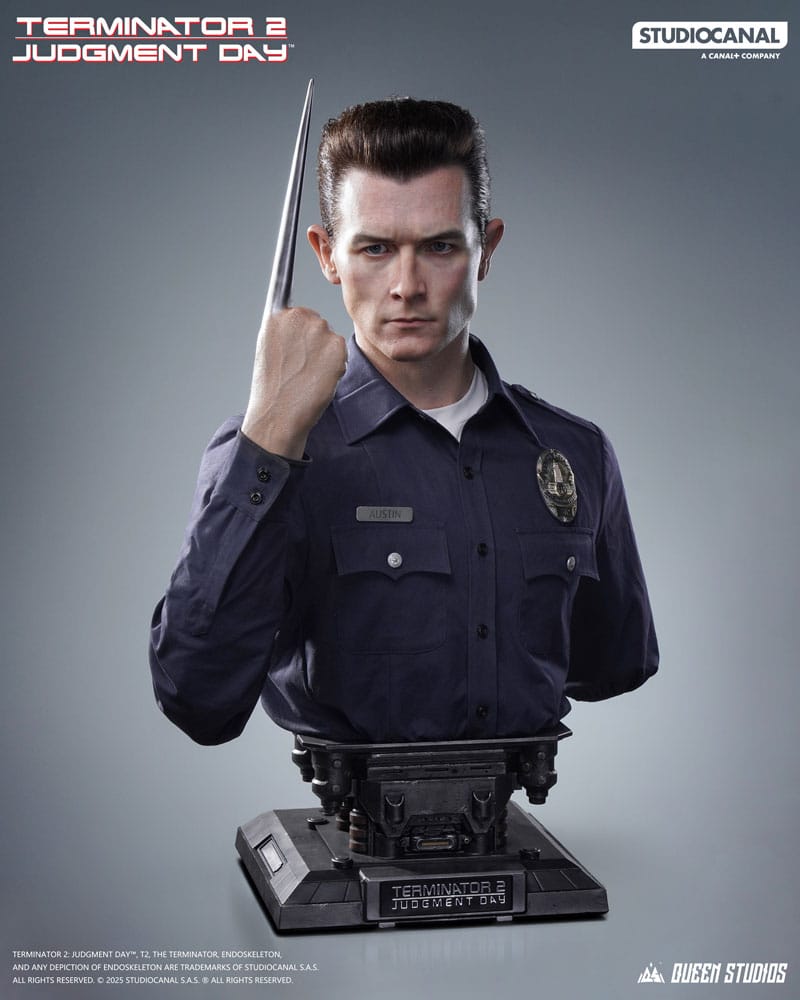 Terminator 2 - Judgement Day Büste 1/1 T-1000 90 cm Queen Studios ...
