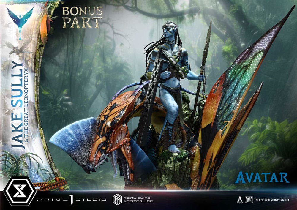 Avatar (Film) Real Elite Masterline Series Statue 1/4 Jake Sully & The ...